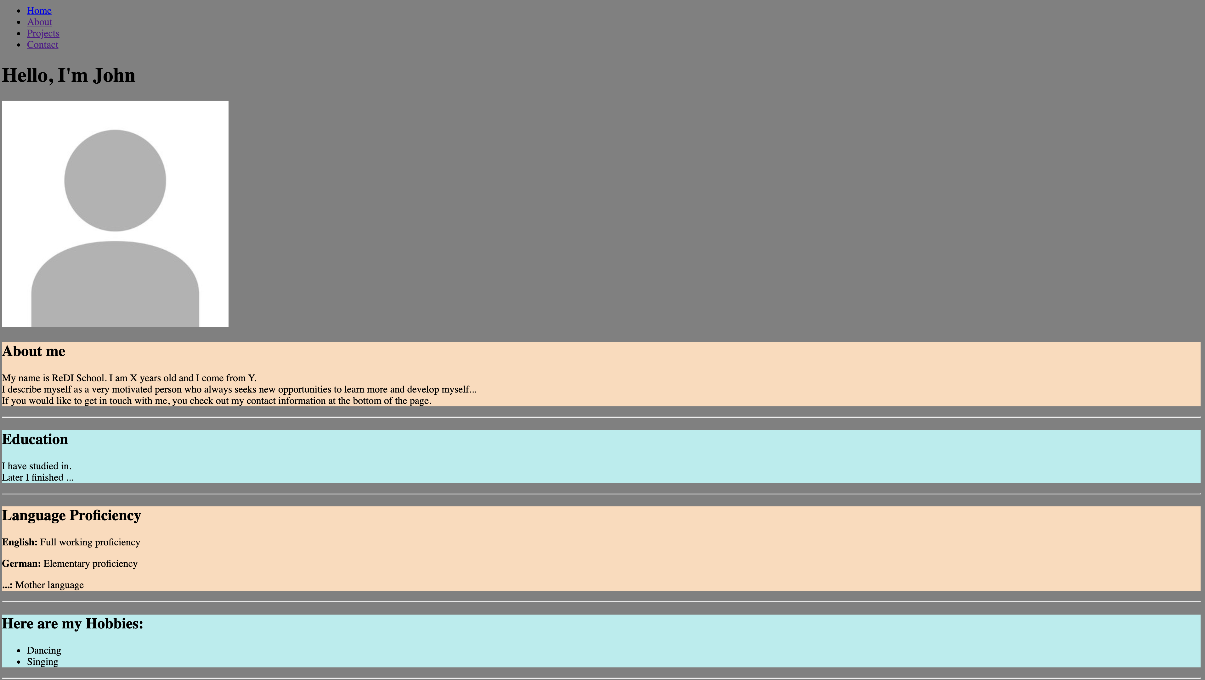 Lesson 7 - Introduction to CSS - HTML&CSS